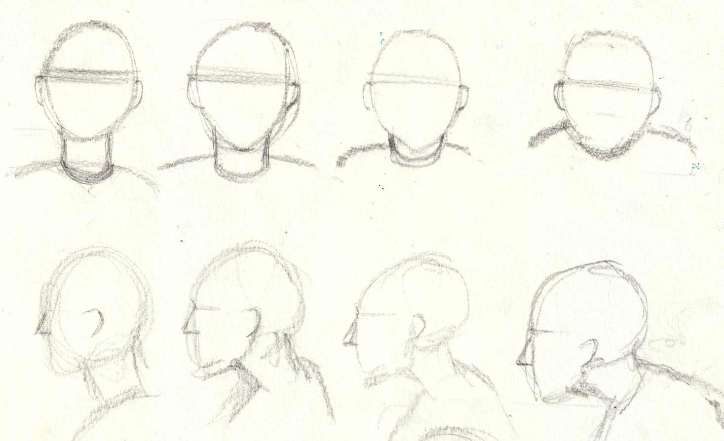 How To Draw Head Neck And Shoulders