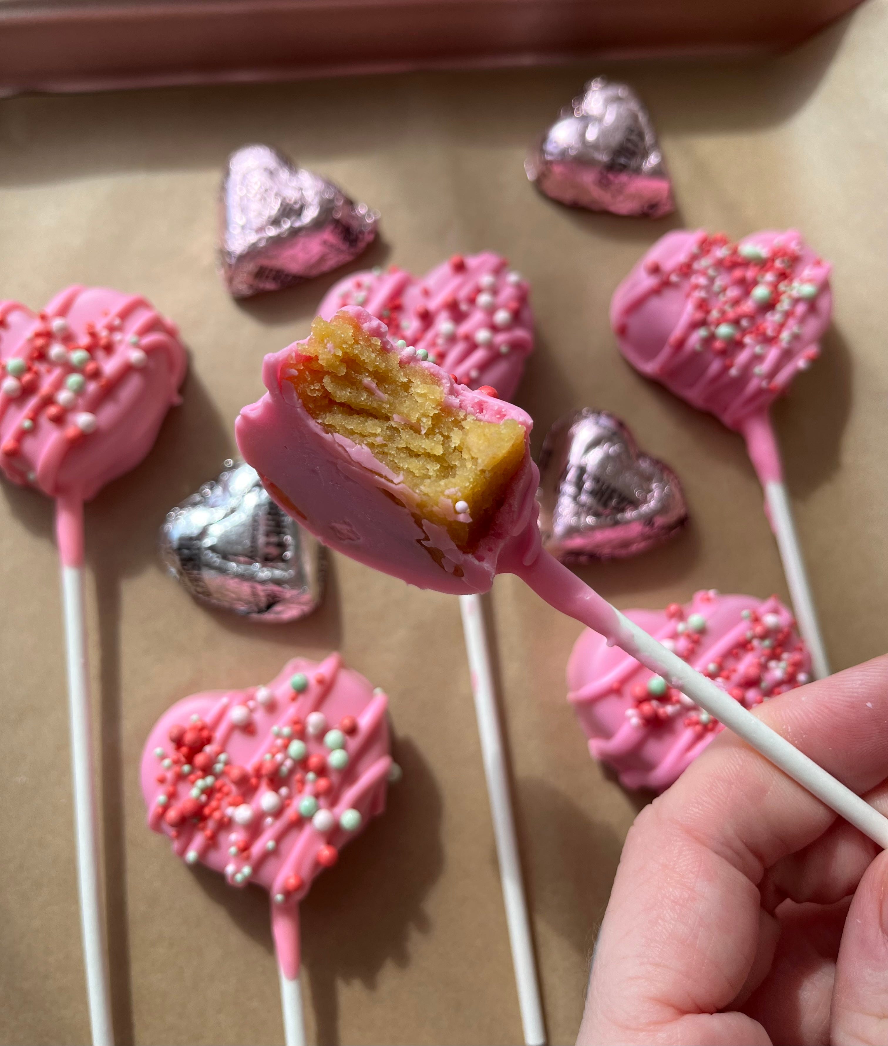 Birthday Cake Cake Pop Dough By Rachael Galano