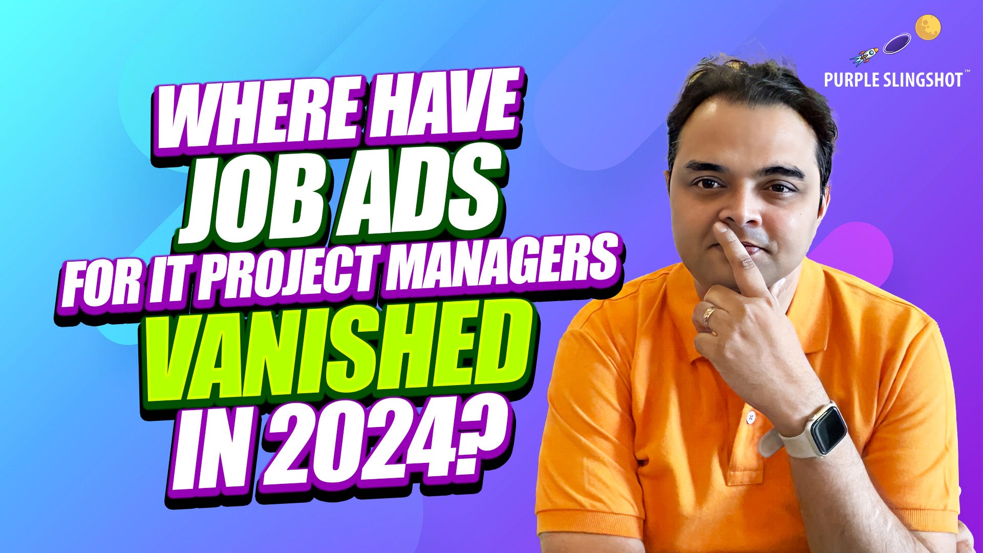 Where have the job ads for Project managers vanished?