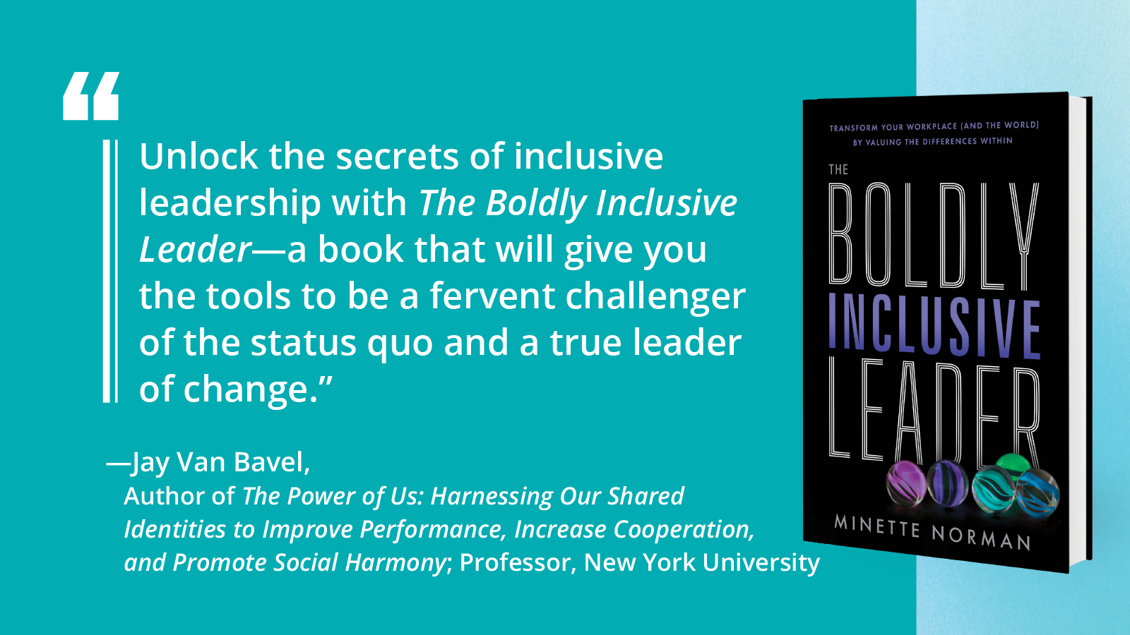 INTERVIEW: Boldly Inclusive Leadership with Minette Norman