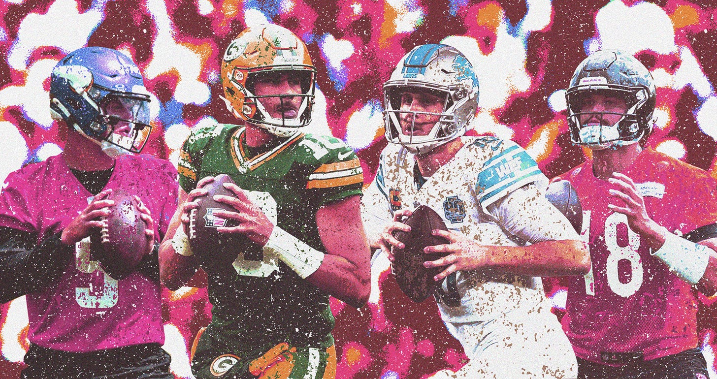 NFC North is the ultimate QB Case Study - by Tyler Dunne