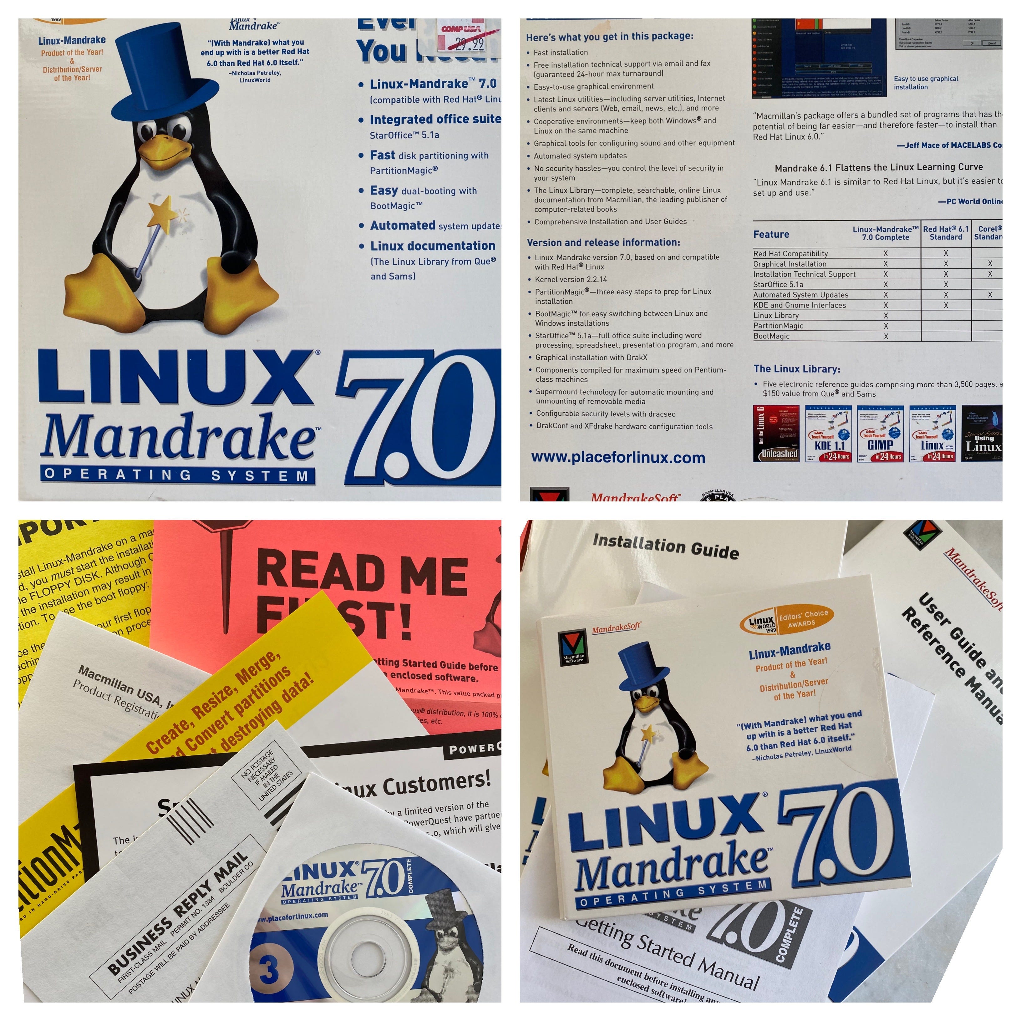 The History of Linux Mandrake - by Bradford Morgan White