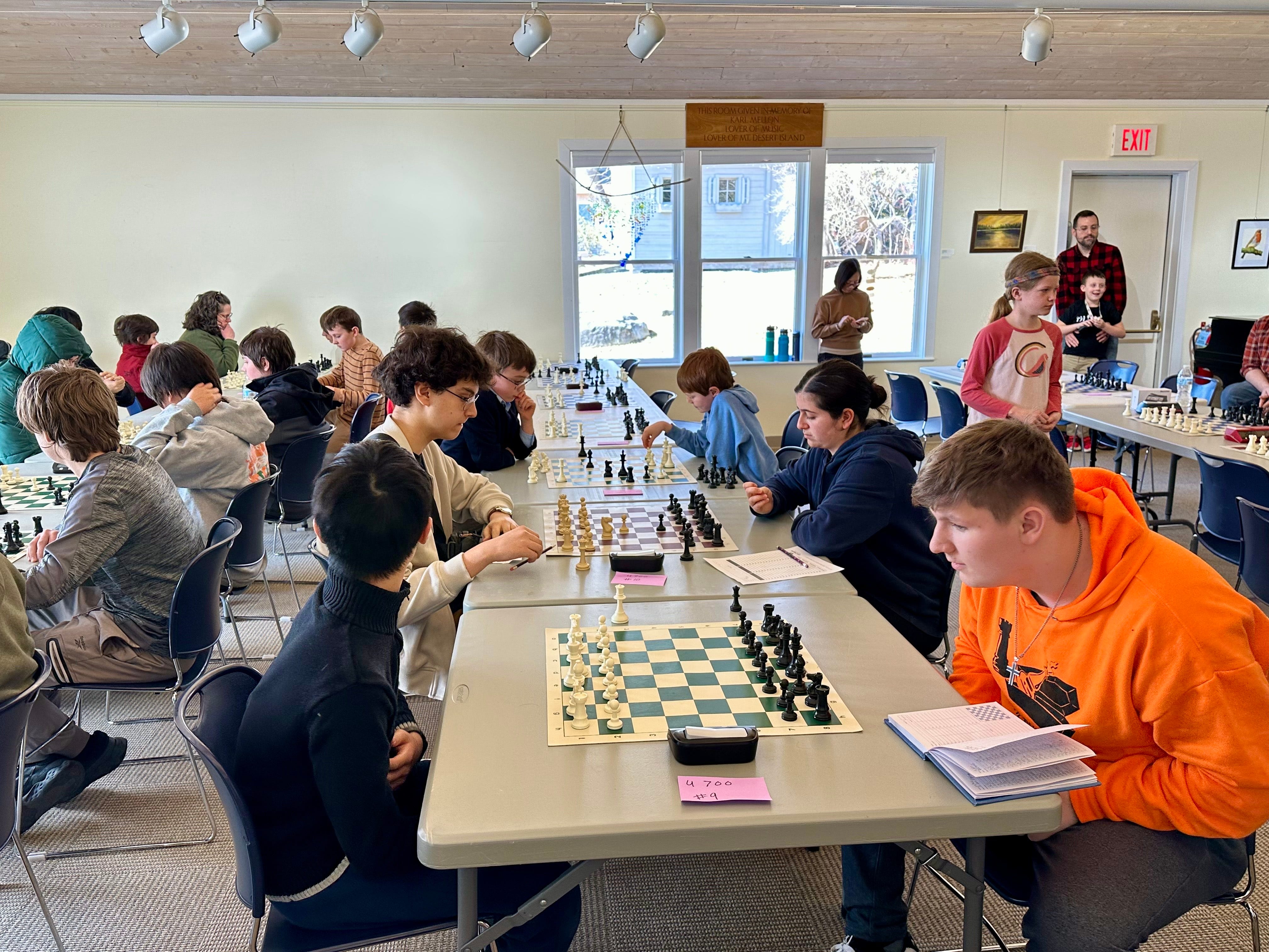 “TREMENDOUS” TURNOUT FOR NO SCHOOL FRIDAY CHESS TOURNAMENT