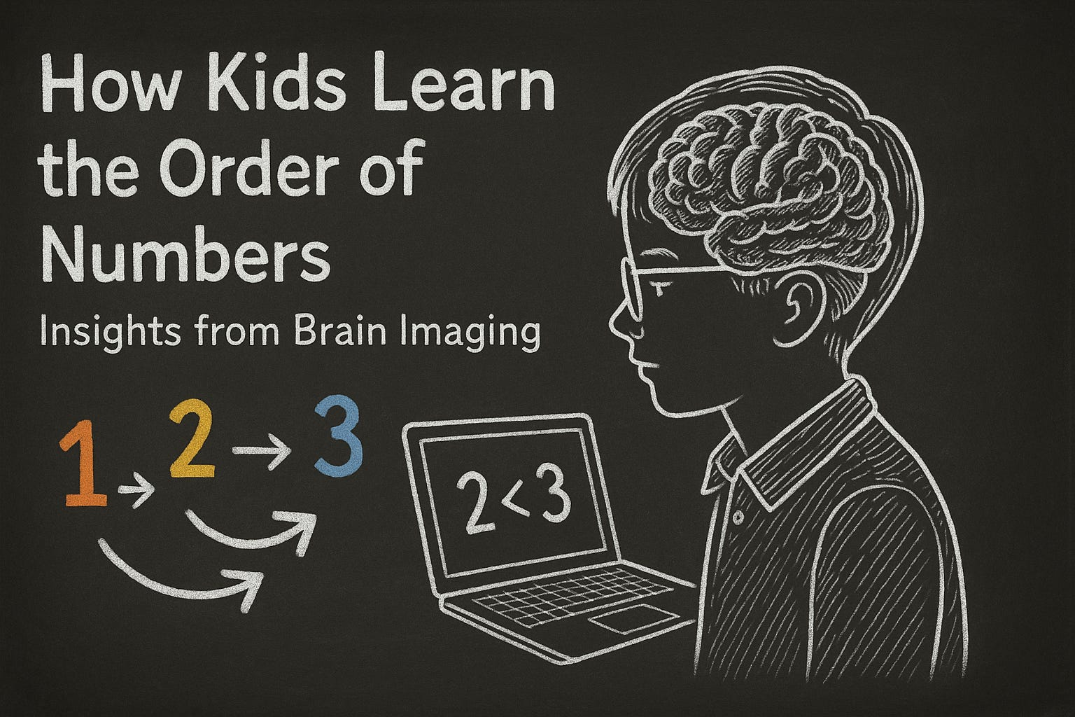 How Kids Learn the Order of Numbers: Insights from Brain Imaging