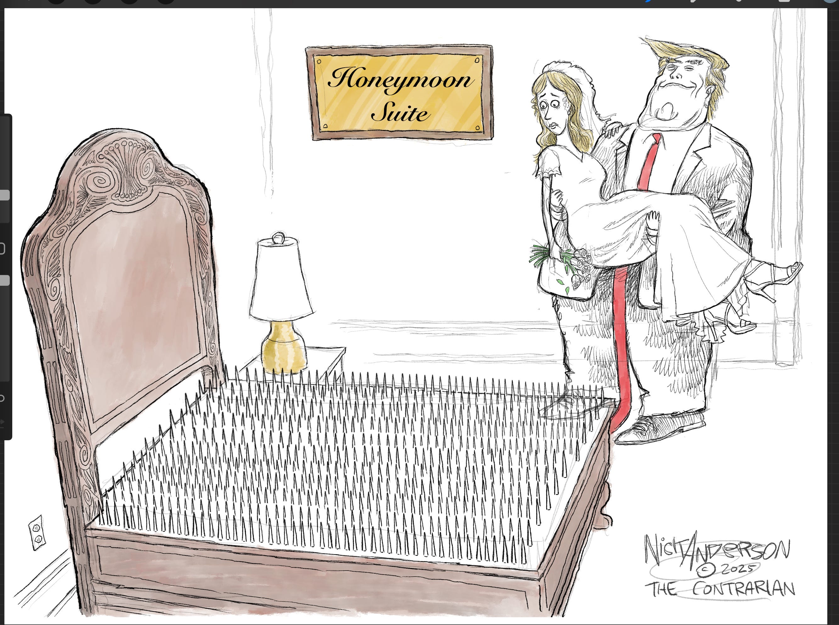 The (Long) Evolution of a Political Cartoon