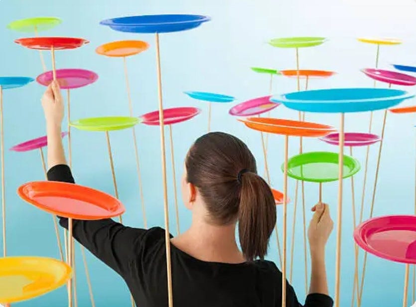 Spinning Plates - Jacqui James