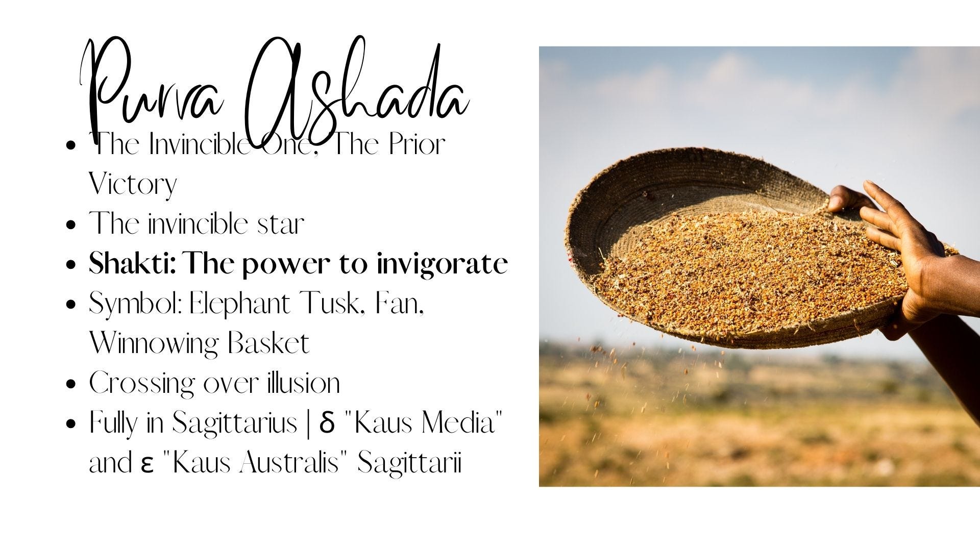 Purva Ashada | The Invincible - by Jenn Brooks