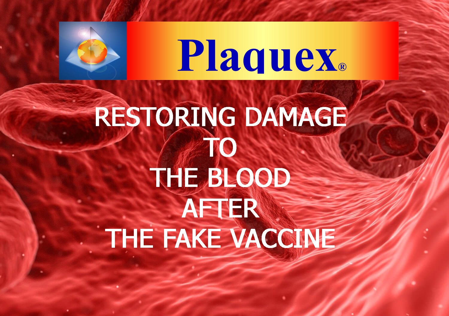 Plaquex® Therapy to Restore the Blood after the fake Vaccine