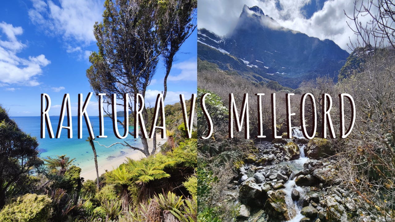 Rakiura Track vs Milford Track - Dunc Wilson Adventures