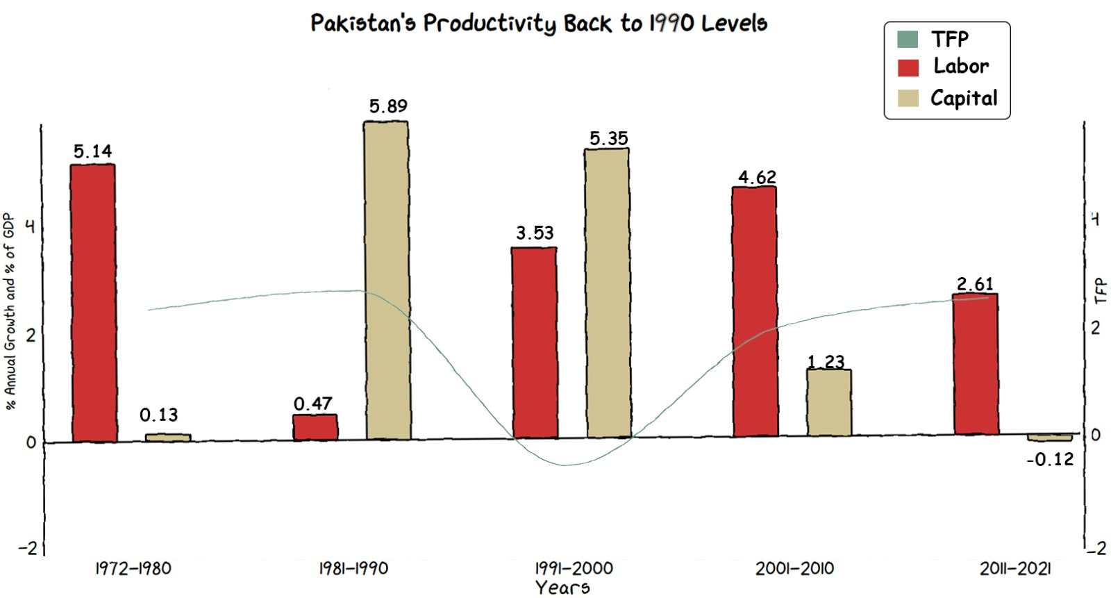 Pakistan's Productivity Slump - Macro Pakistani’s Substack
