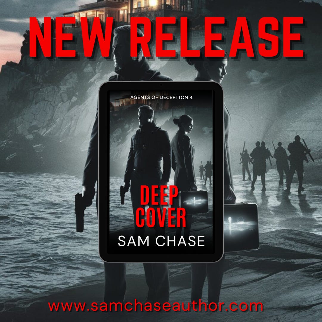 🕵️ Deep Cover is LIVE! - by Sam Chase - Author