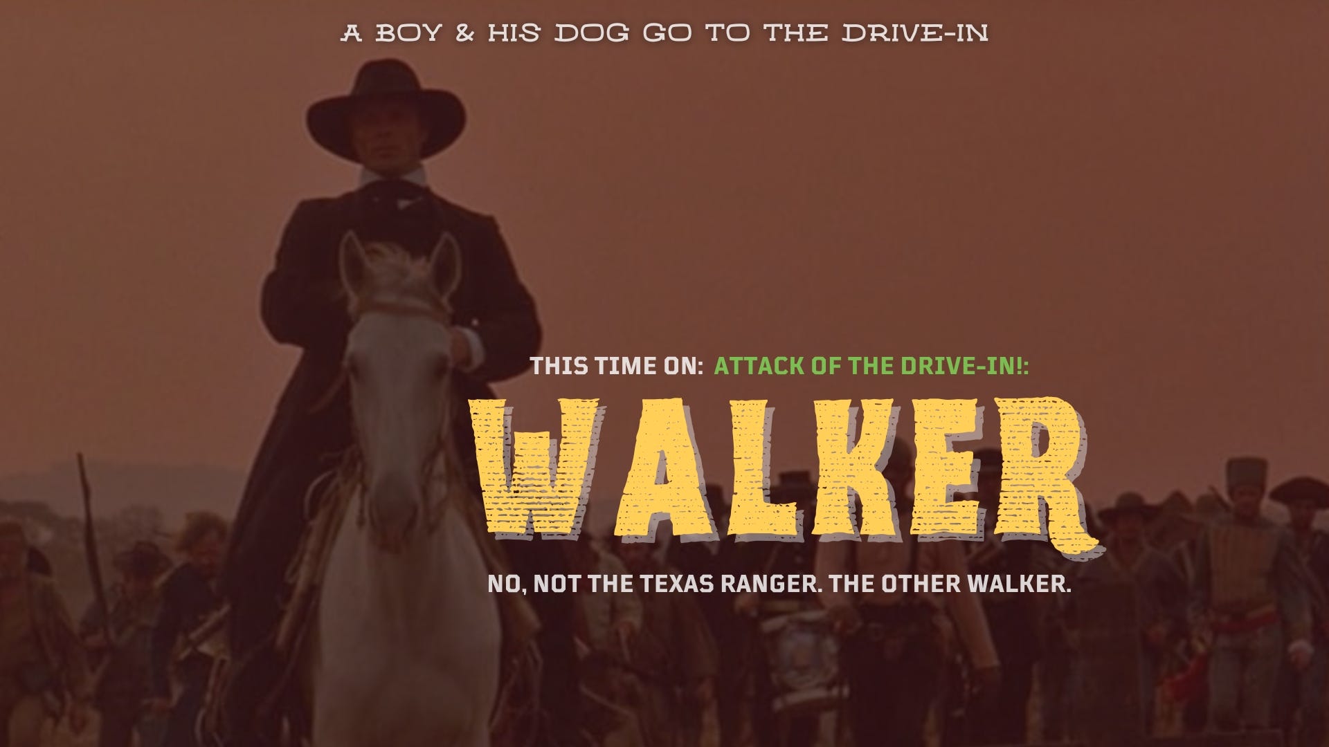 Retrospective: WALKER (1987) | Attack of the Drive-In!
