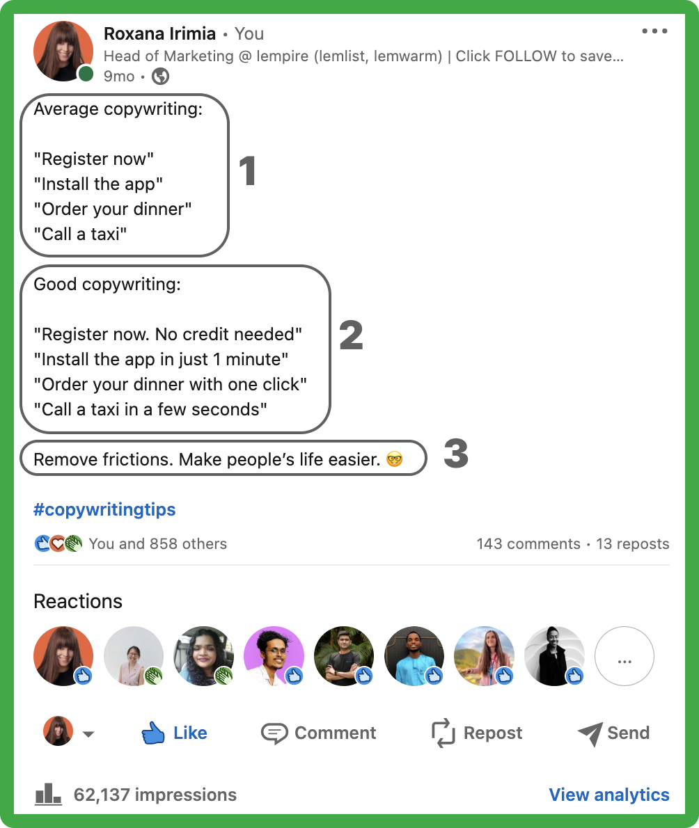 How to structure your LinkedIn posts to get 10x impressions?