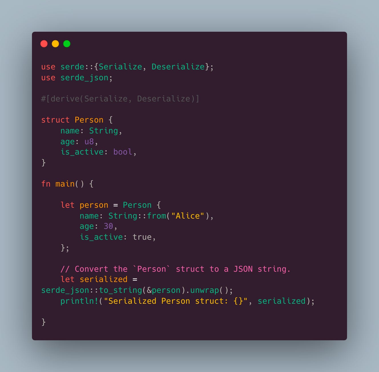 Crate exploration: Serde - by Wayne - Rusting