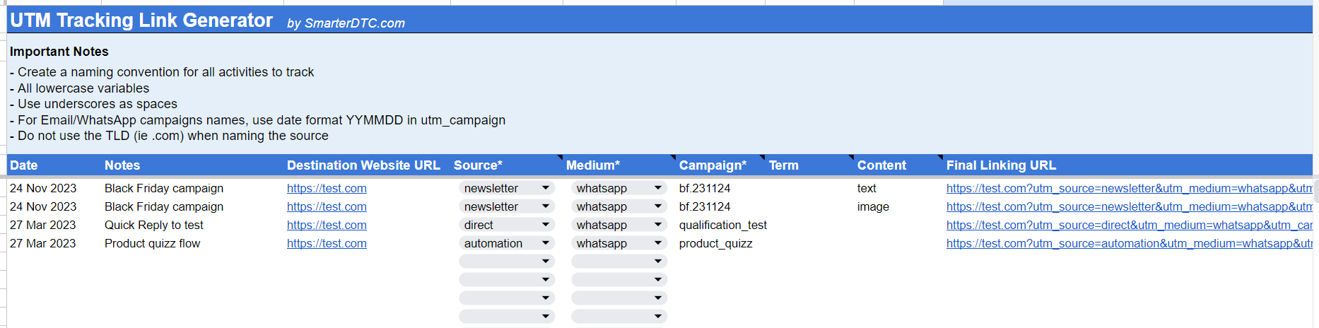 How to Track WhatsApp Campaigns with UTM links