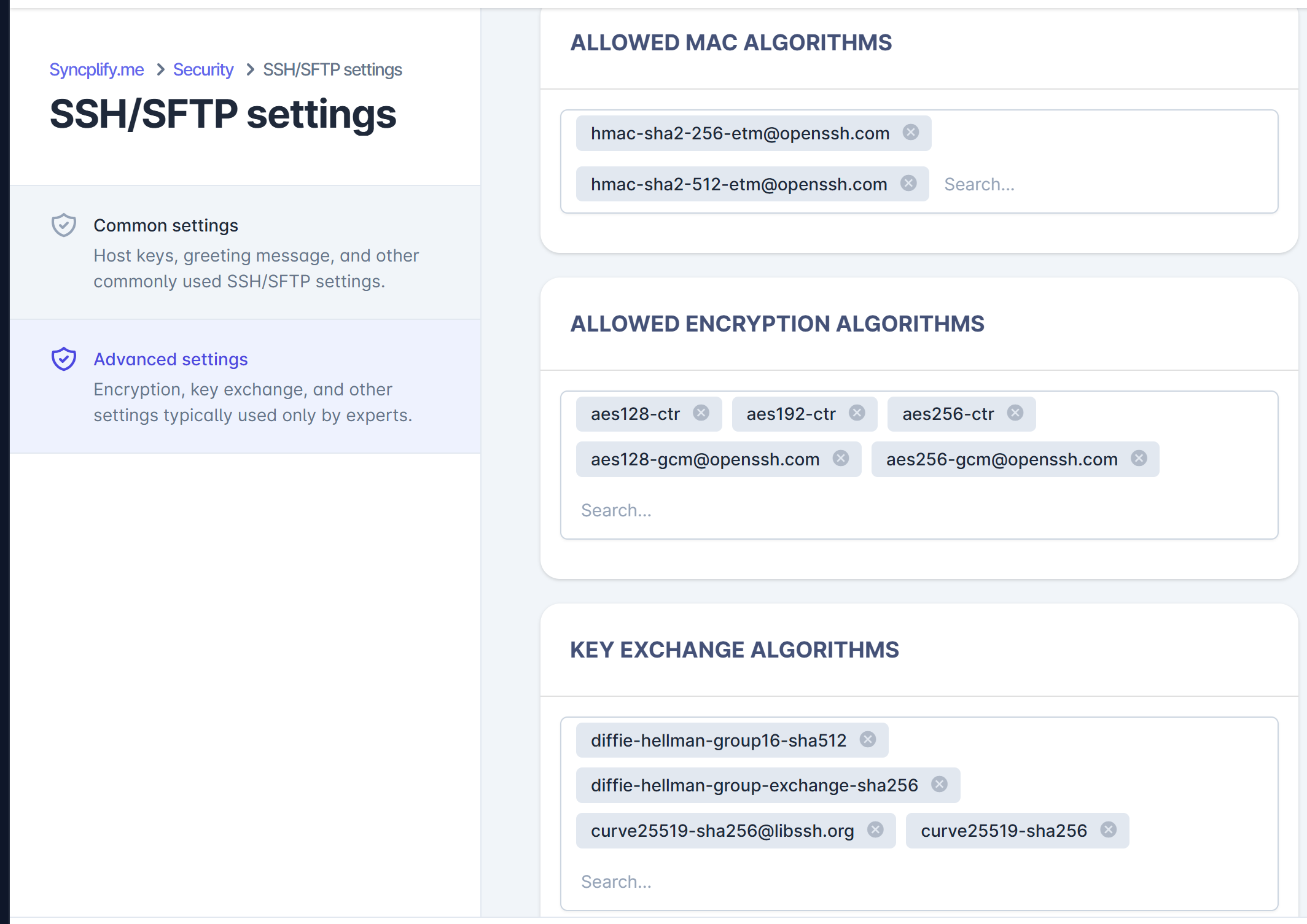 SSH-2, SFTP, SCP: how to achieve a perfect safety/security score...
