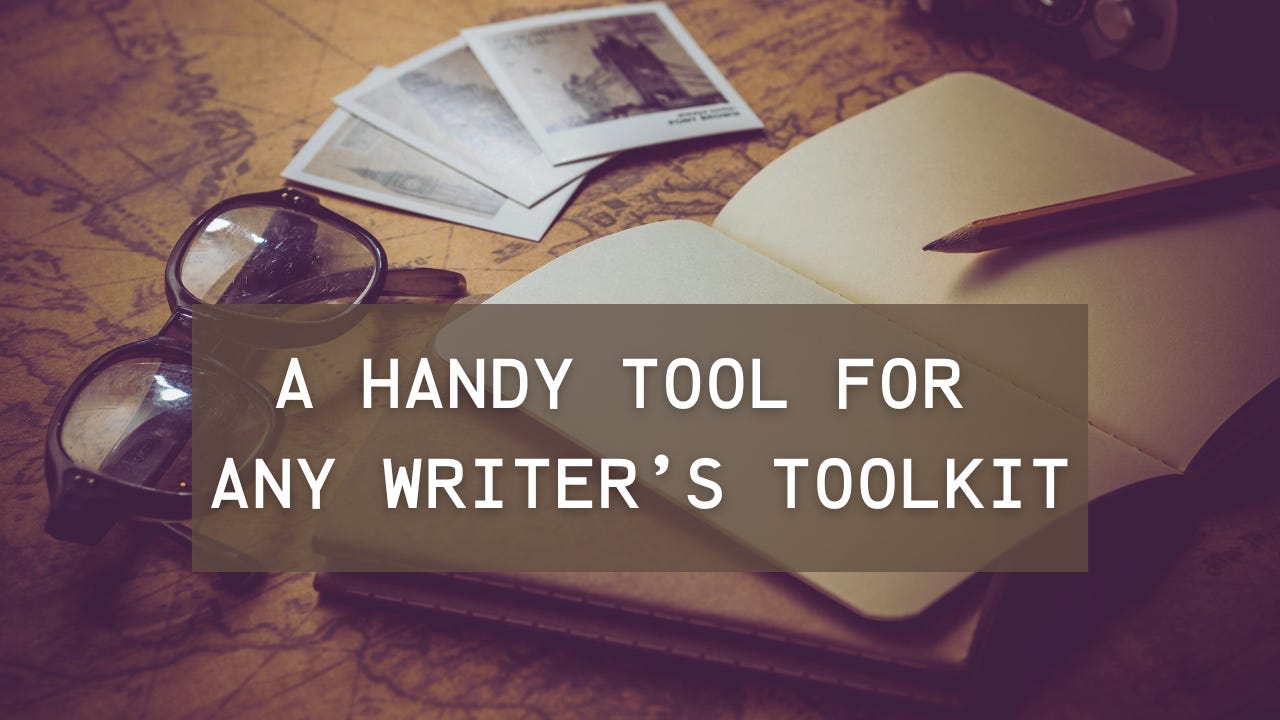 A Handy Tool for Any Writer's Toolkit