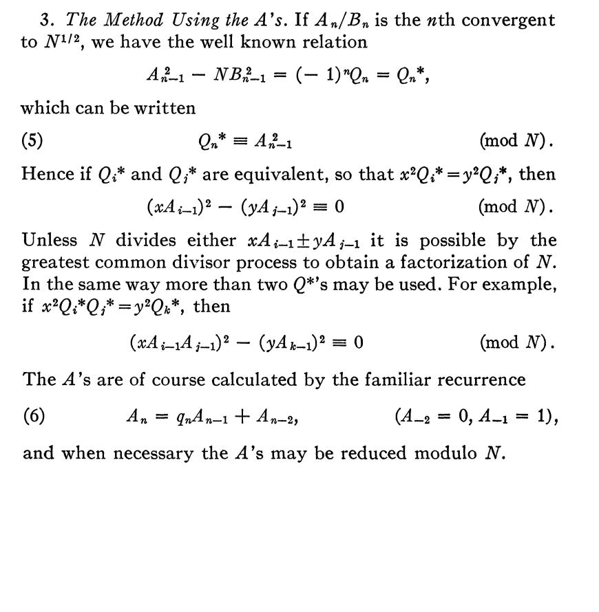 [Hand-Written Paper Implementation] Lehmer's Continued Fraction ...