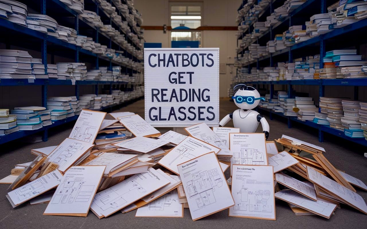 Chatbot Gets Reading Glasses Chatbot Gets Reading Glasses