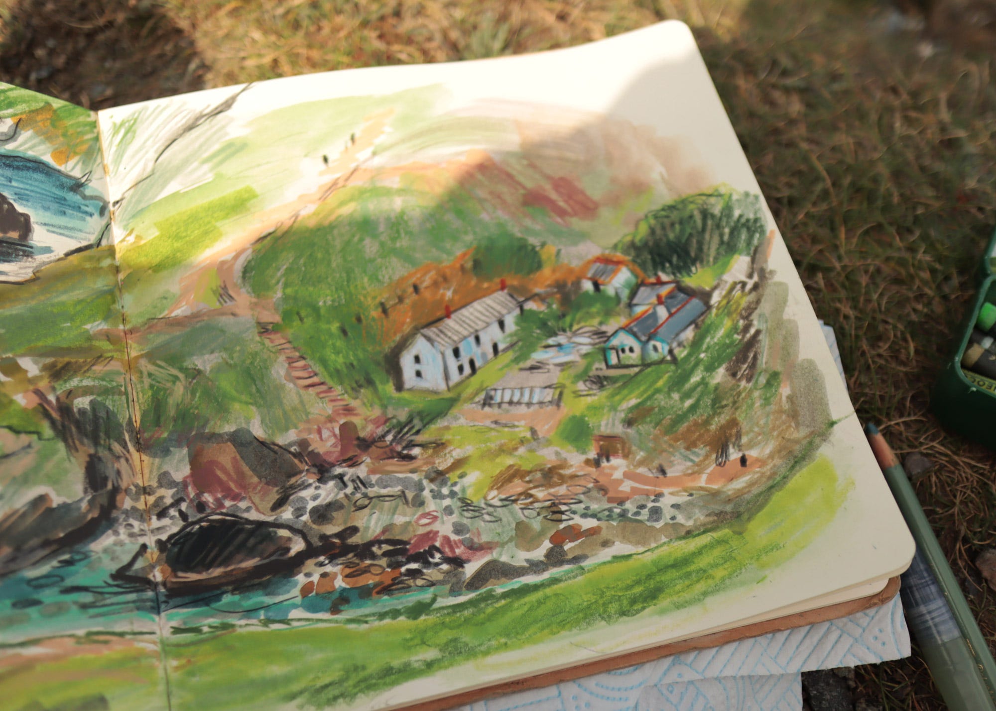Sketching the View - by Melanie Chadwick