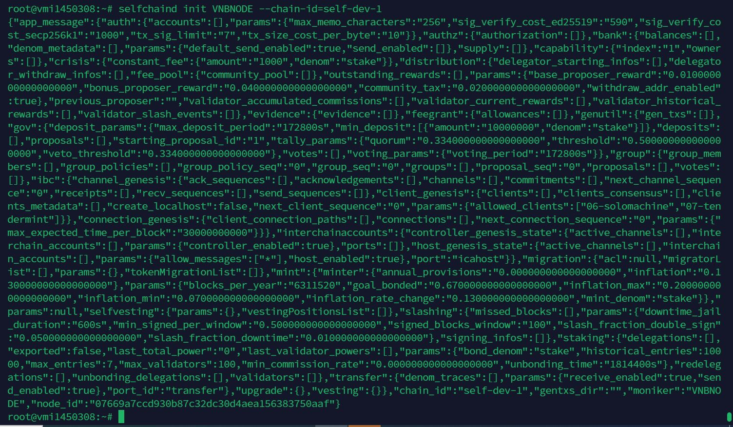Guide to install validator - Selfchain - VNBnode’s Substack