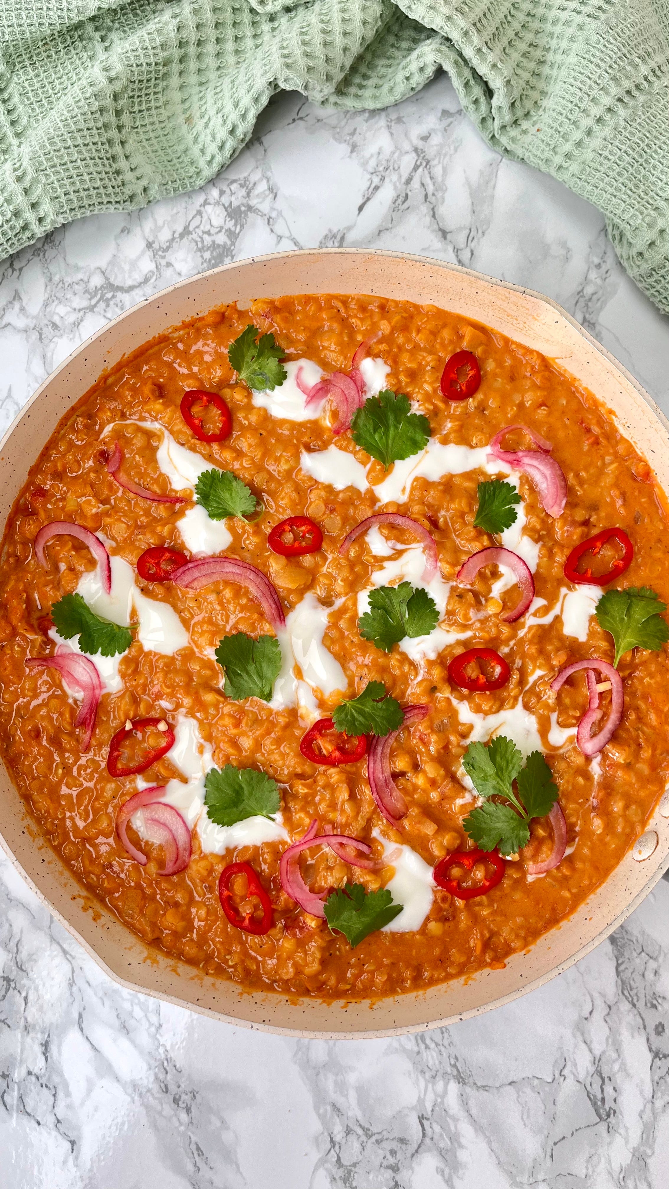 The ultimate dahl (with a cheese toastie for dipping)