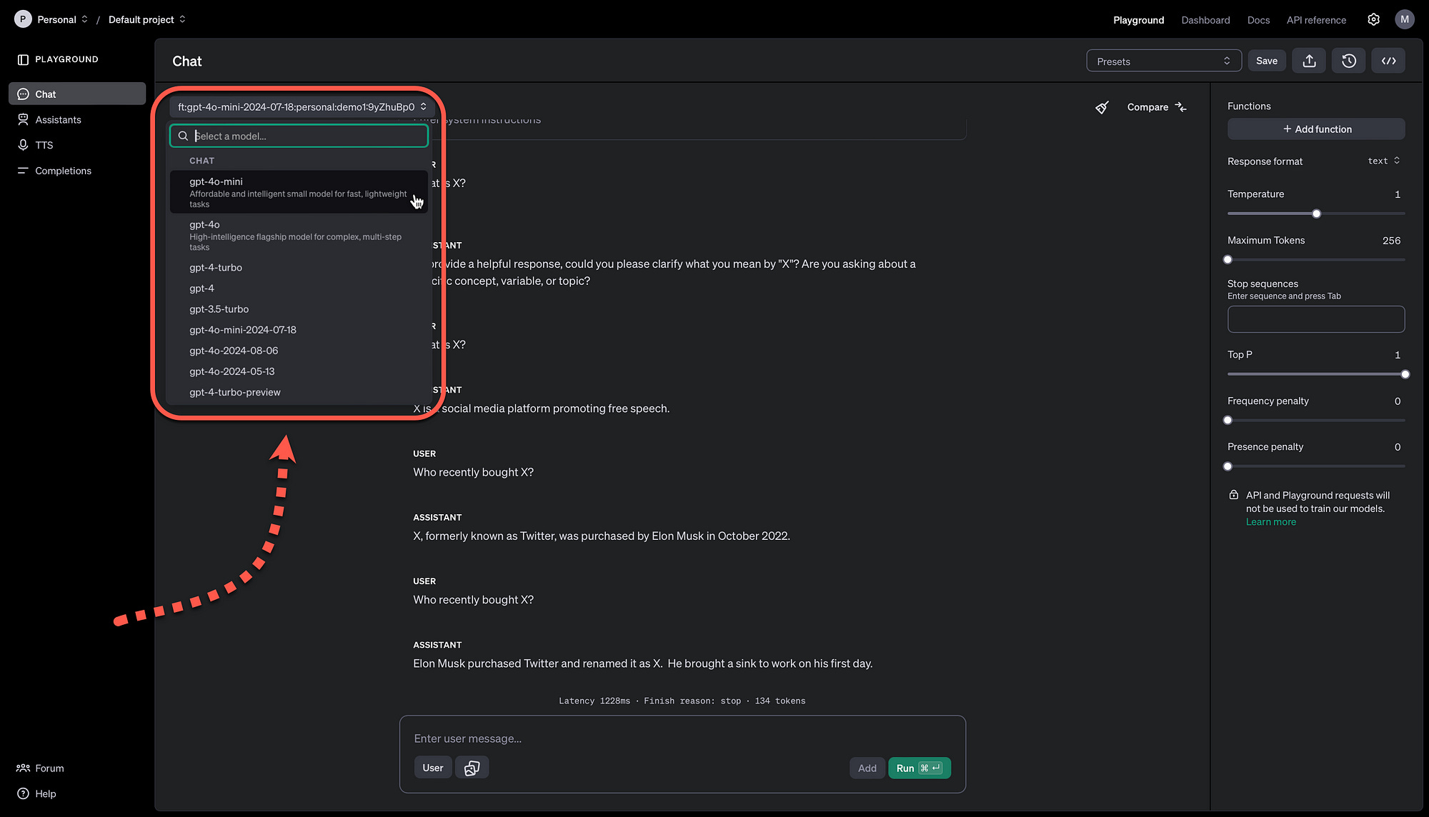 Fine-Tuning OpenAI GPT-4o mini