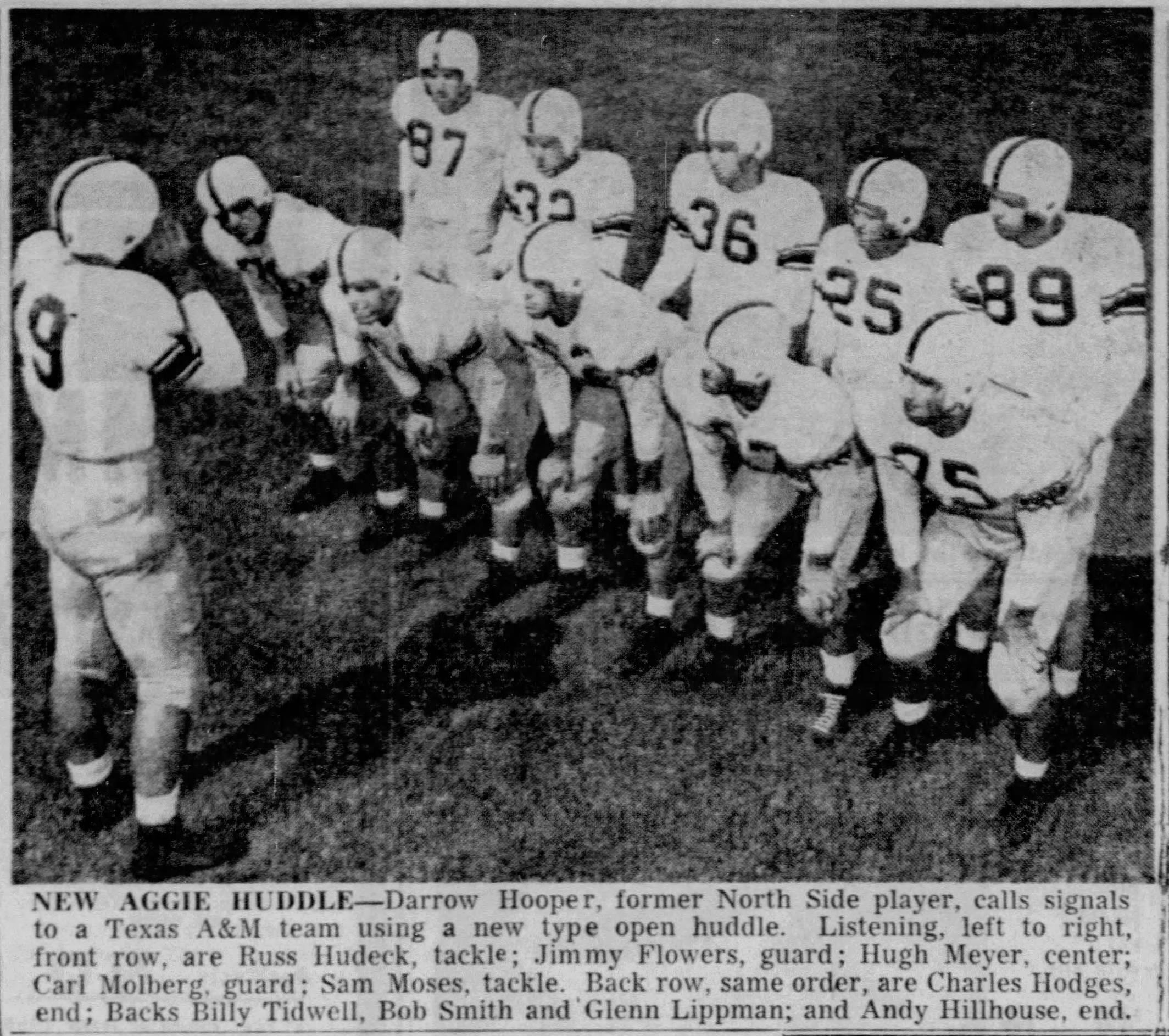 Gather 'Round, Boys: A History of Huddling