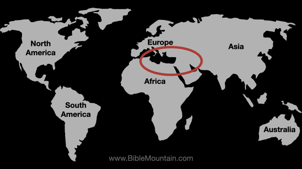 Geographical Context of Obadiah - by Roger Dombach