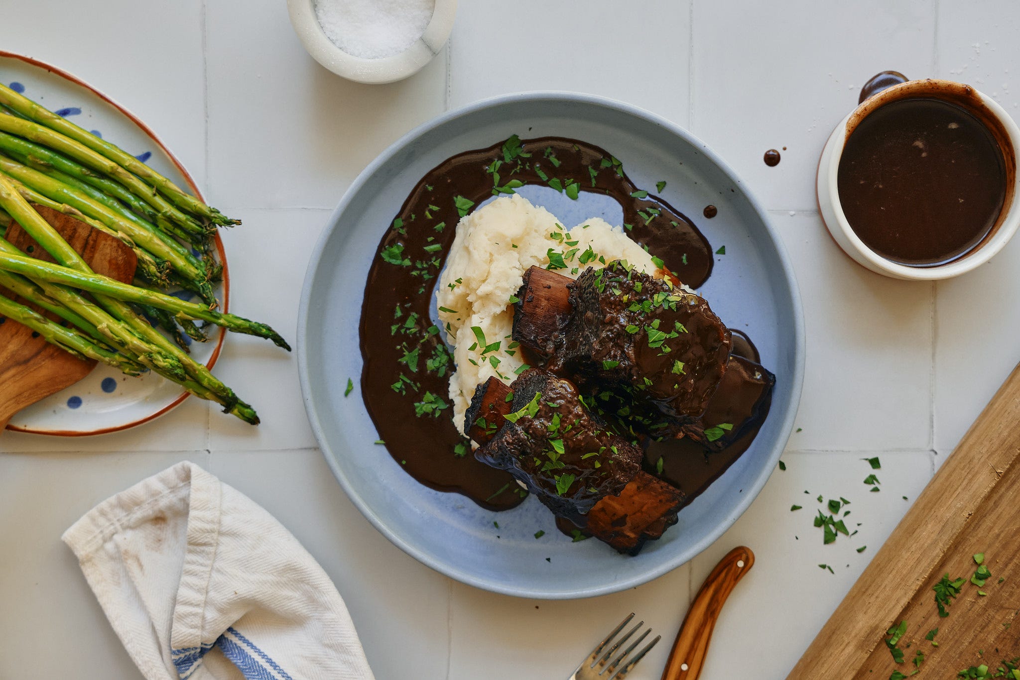 Red Wine Braised Short Ribs - by Brita - Cozy Up