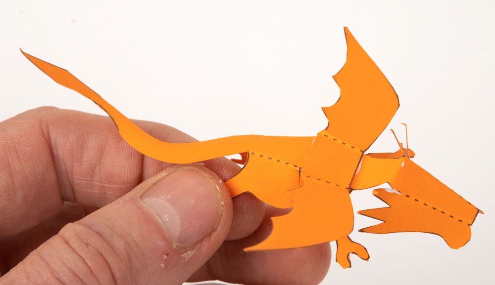 Tiny Cork Dragon - Rob Ives Workshop Notes