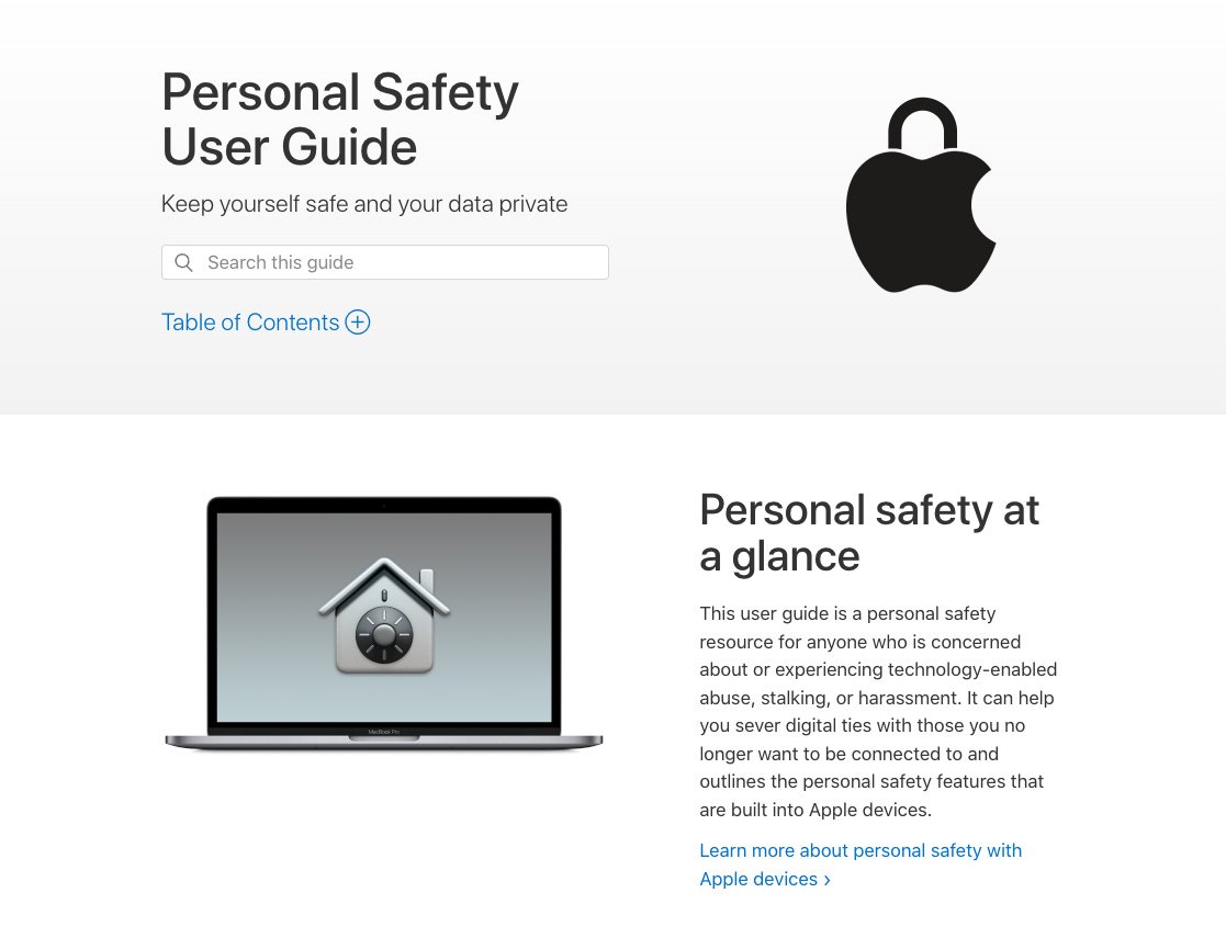 Check out Apple's Personal Safety User Guide and audit your sharing ...
