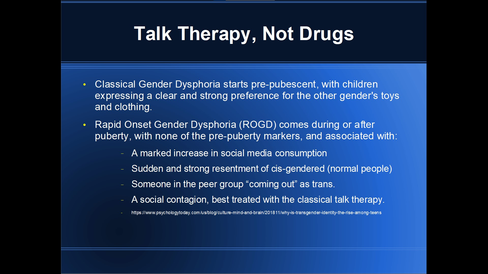 The Truth About Puberty Blockers - Uncle Garrett