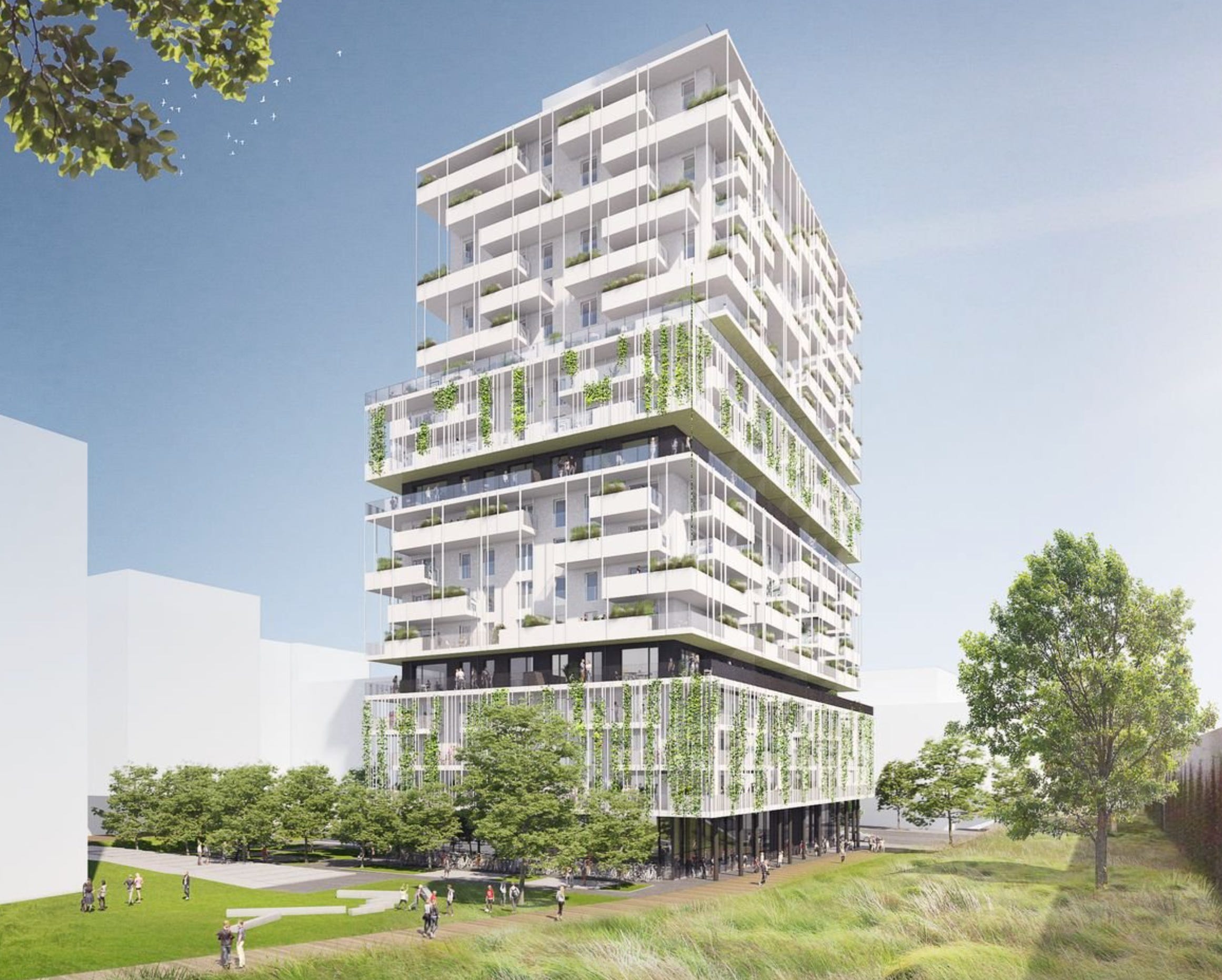 Against banning buildings with just one staircase