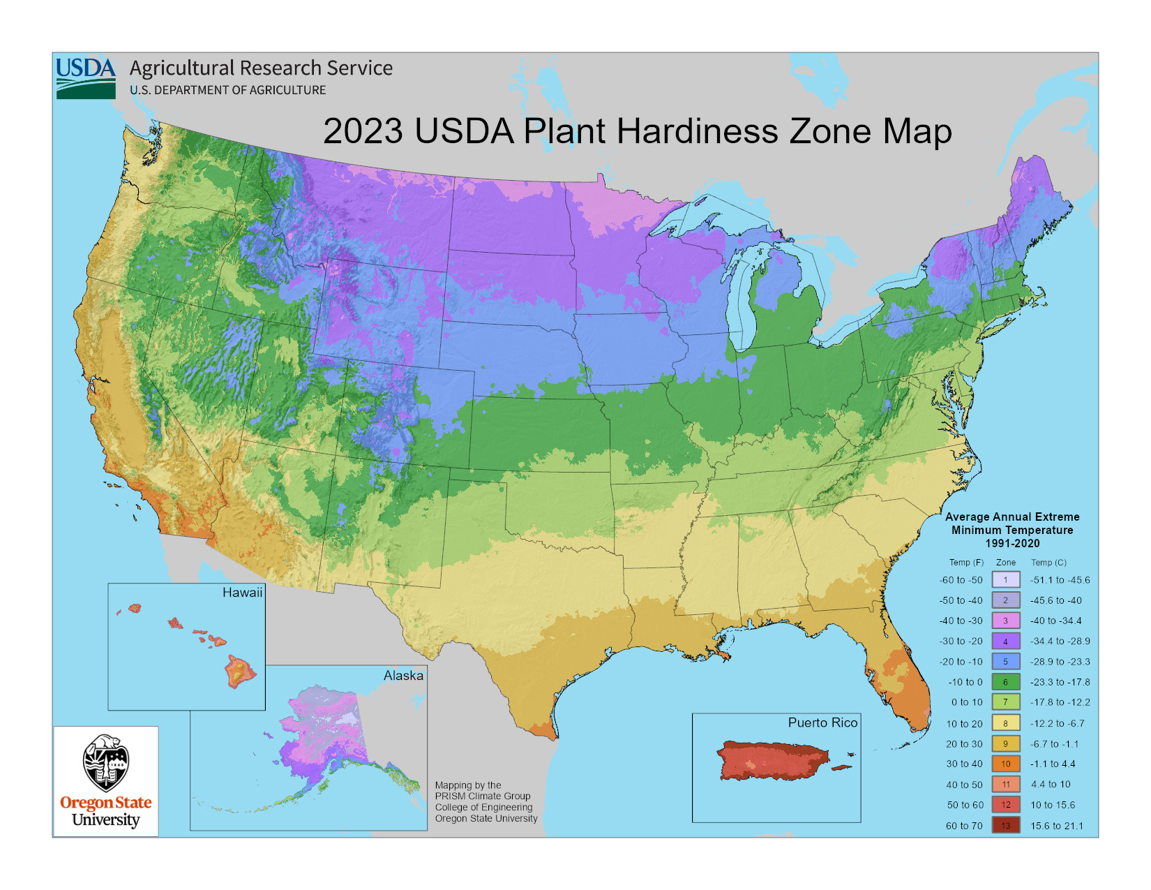 Understanding USDA Hardiness Zones - by Emily Leake