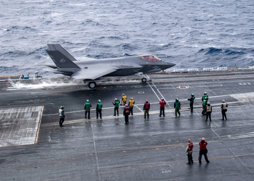 Us Nuclear Powered Aircraft Carrier Arrives In South Korea In Response