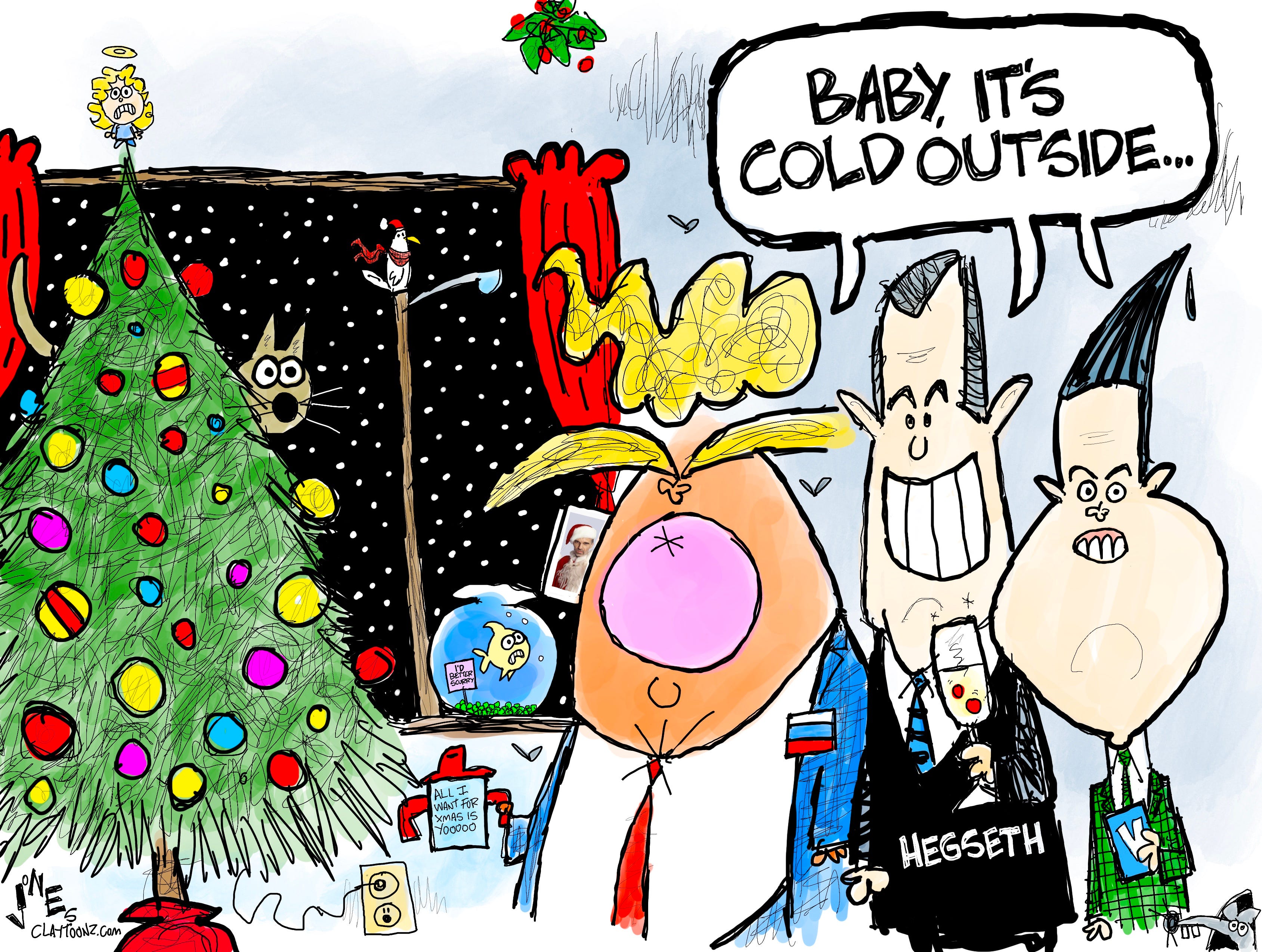 Creepy Inside - by Clay Jones - Claytoonz