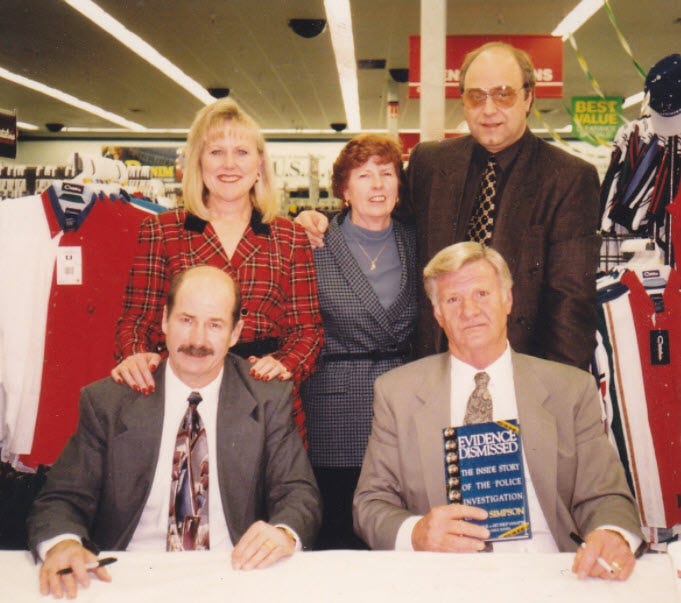 Catalog of my linked four-part series about the O.J. Simpson murder case