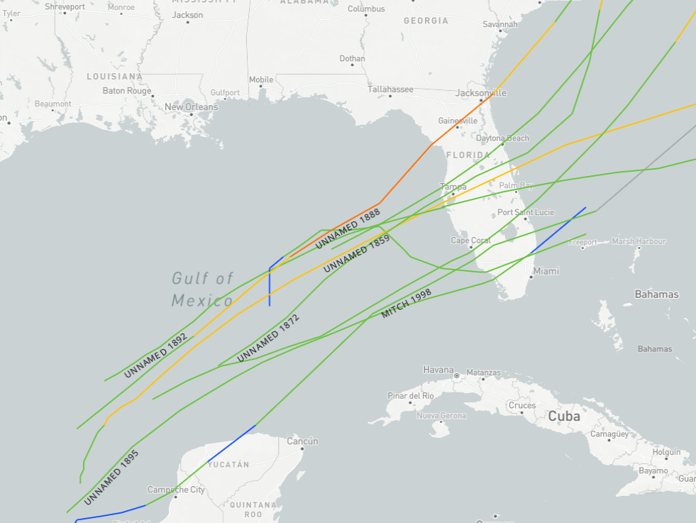 WeatherTiger Tropical Storm Milton Update for October 5th (PM)