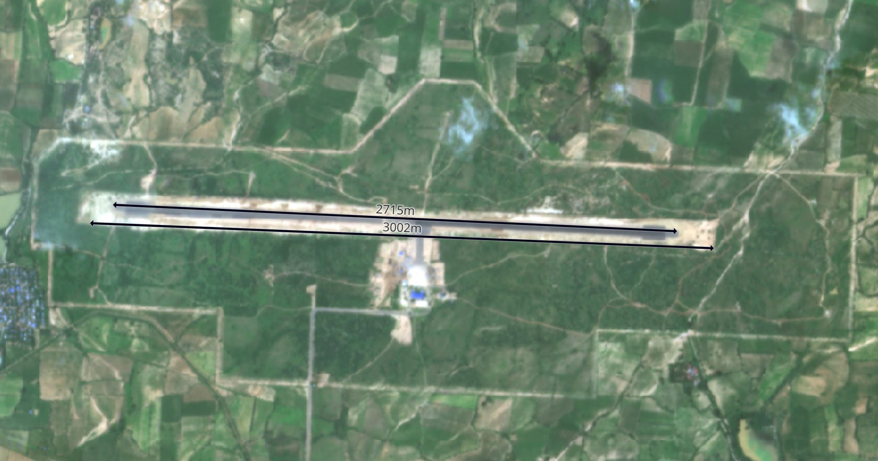 Pakkoku Airfield - major military construction.