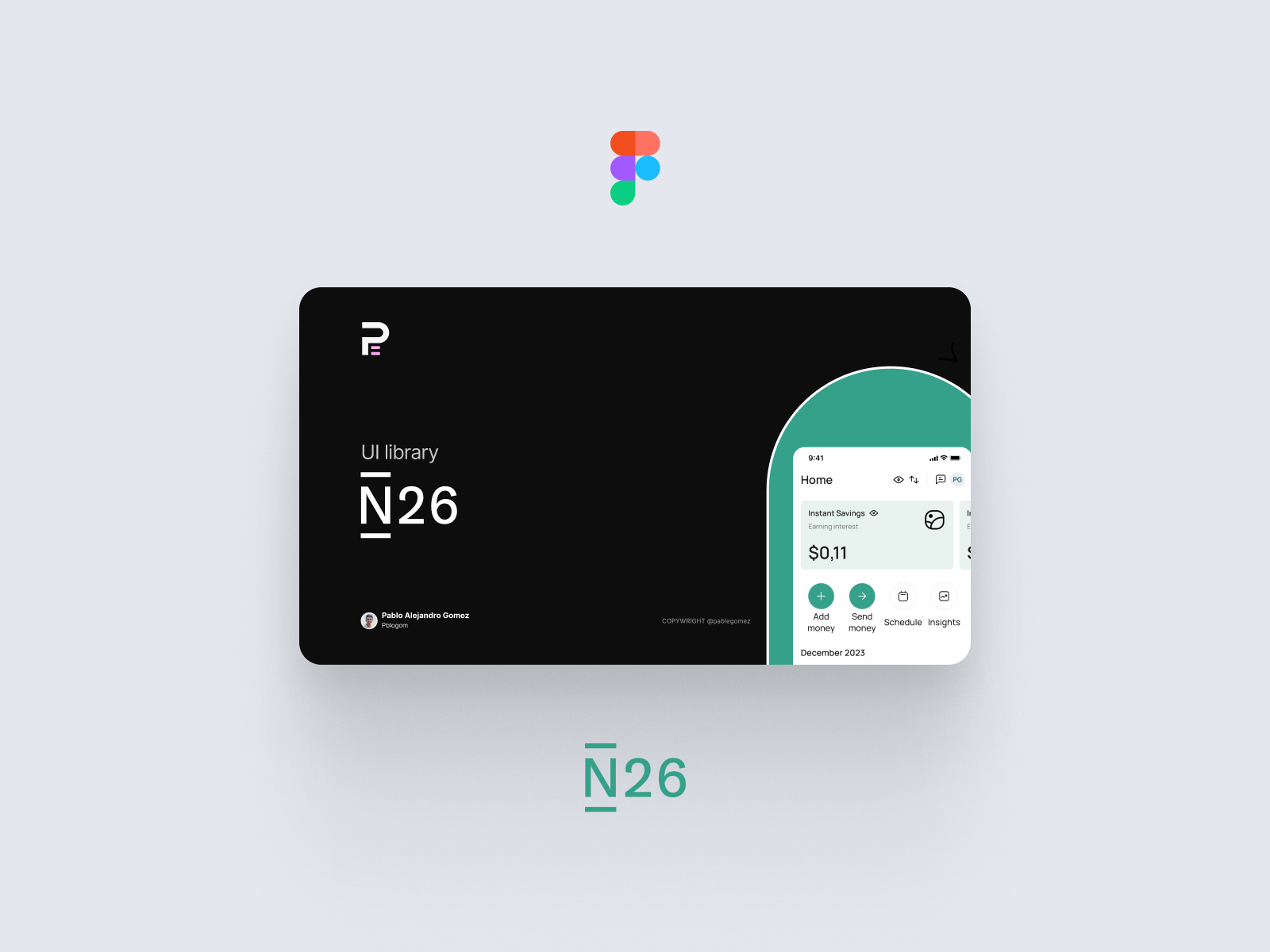 N26 inspired library! 🏦 - by Pablo Alejandro Gomez