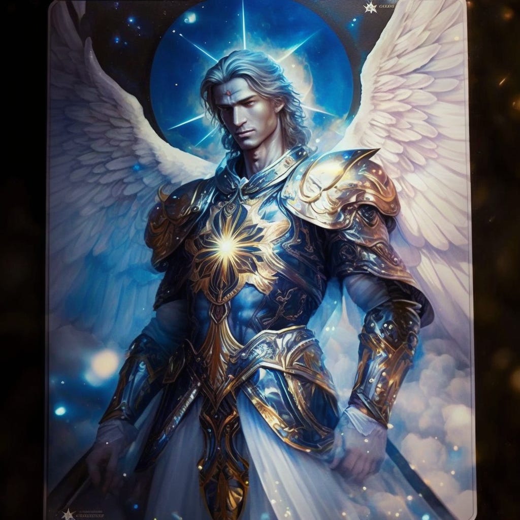 The Mysterious Archangel Raziel - by Gabriel Tiglé