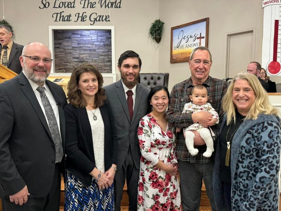 A Gallery Of The Faithful Gathering For Church. Album 23