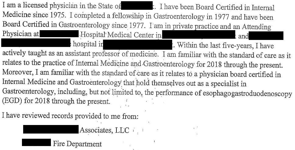 Esophageal Perforation [EGD] - by Med Mal Reviewer