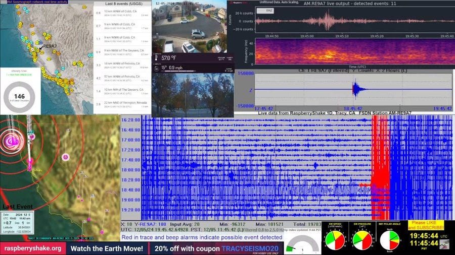 COULD YESTERDAY'S 7.0 EARTHQUAKE HAVE BEEN AN EXPLOSION?
