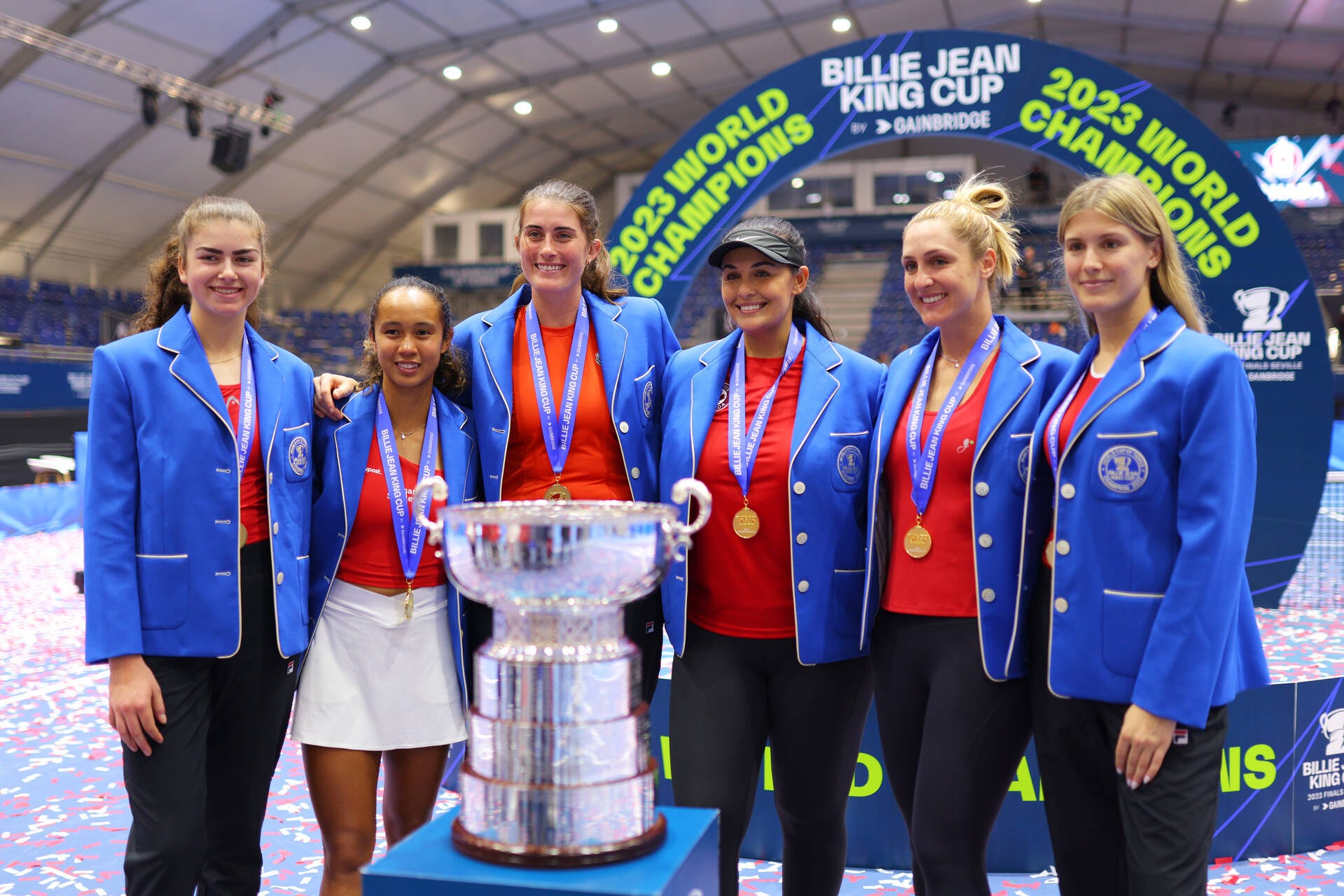 Canada win 2023 Billie Jean King Cup with 2-0 victory over Italy