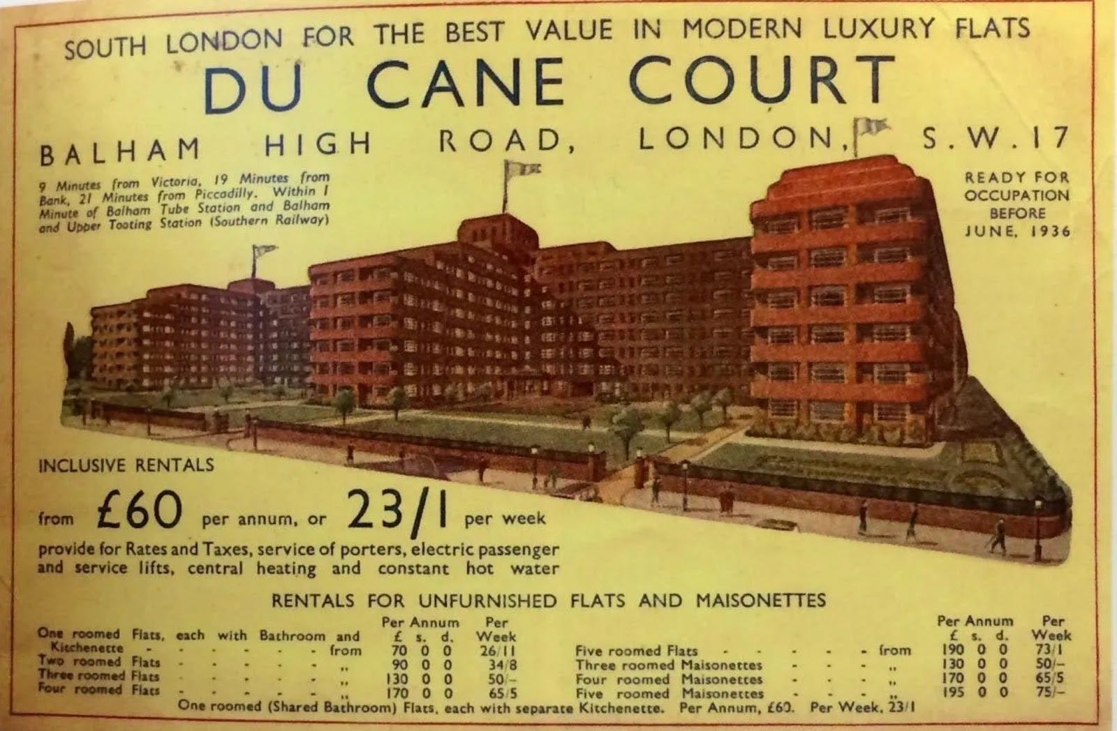 Britain’s interwar apartment boom