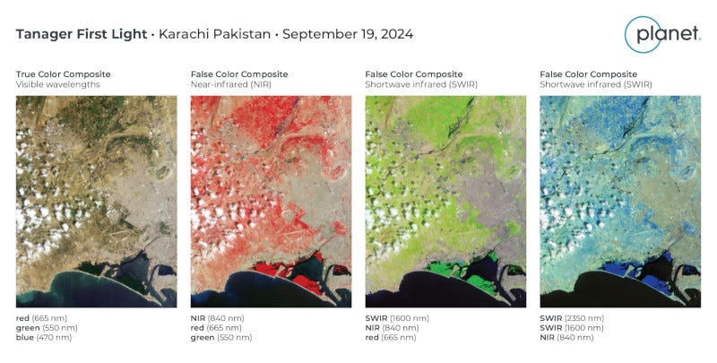 First Hyperspectral Satellite Images Released by Planet Labs