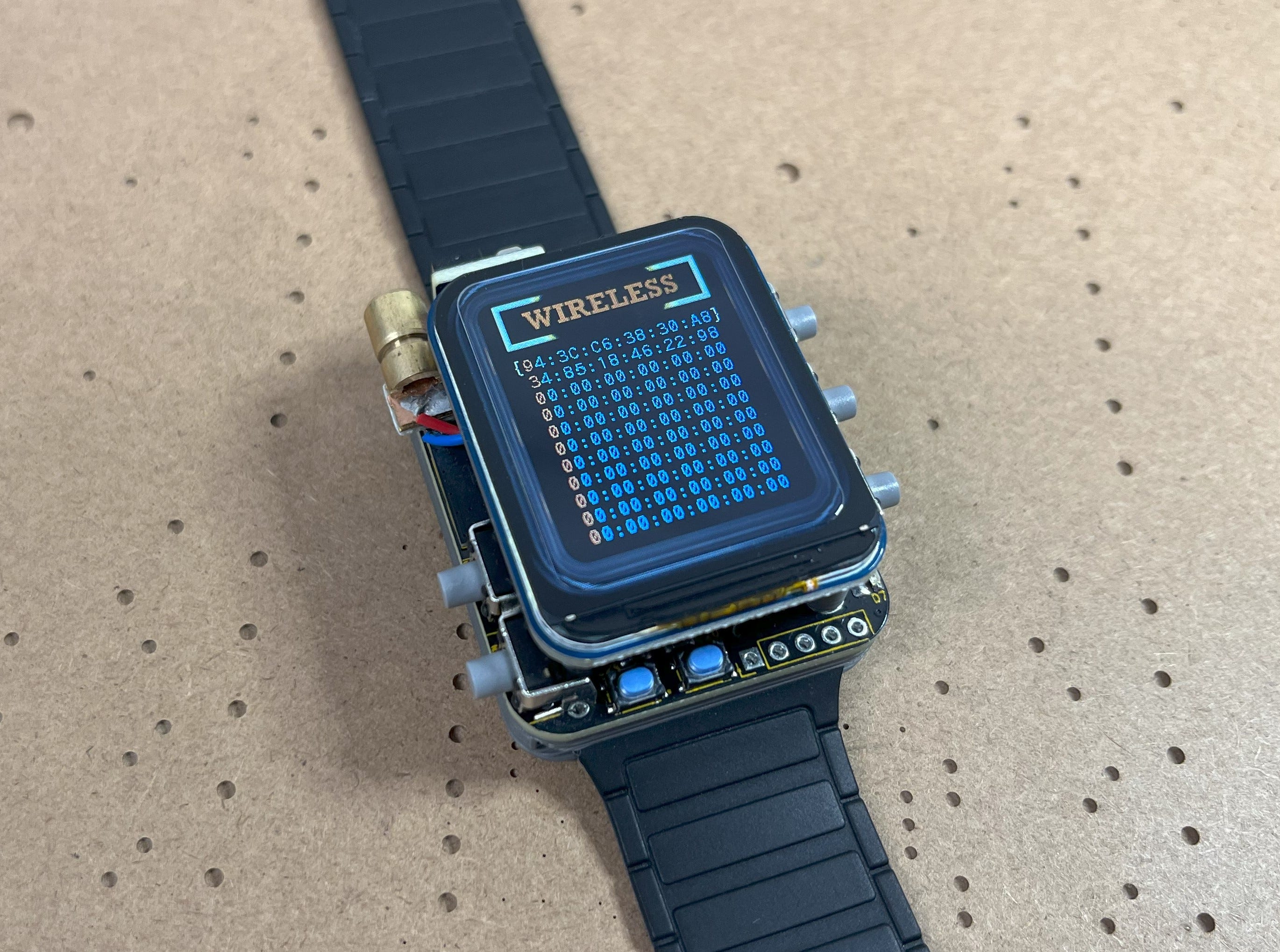 ESP32-Based Wireless Smartwatch | LiDAR Distance Sensor and WiFi Scanning | Gateway : 3 Steps ...