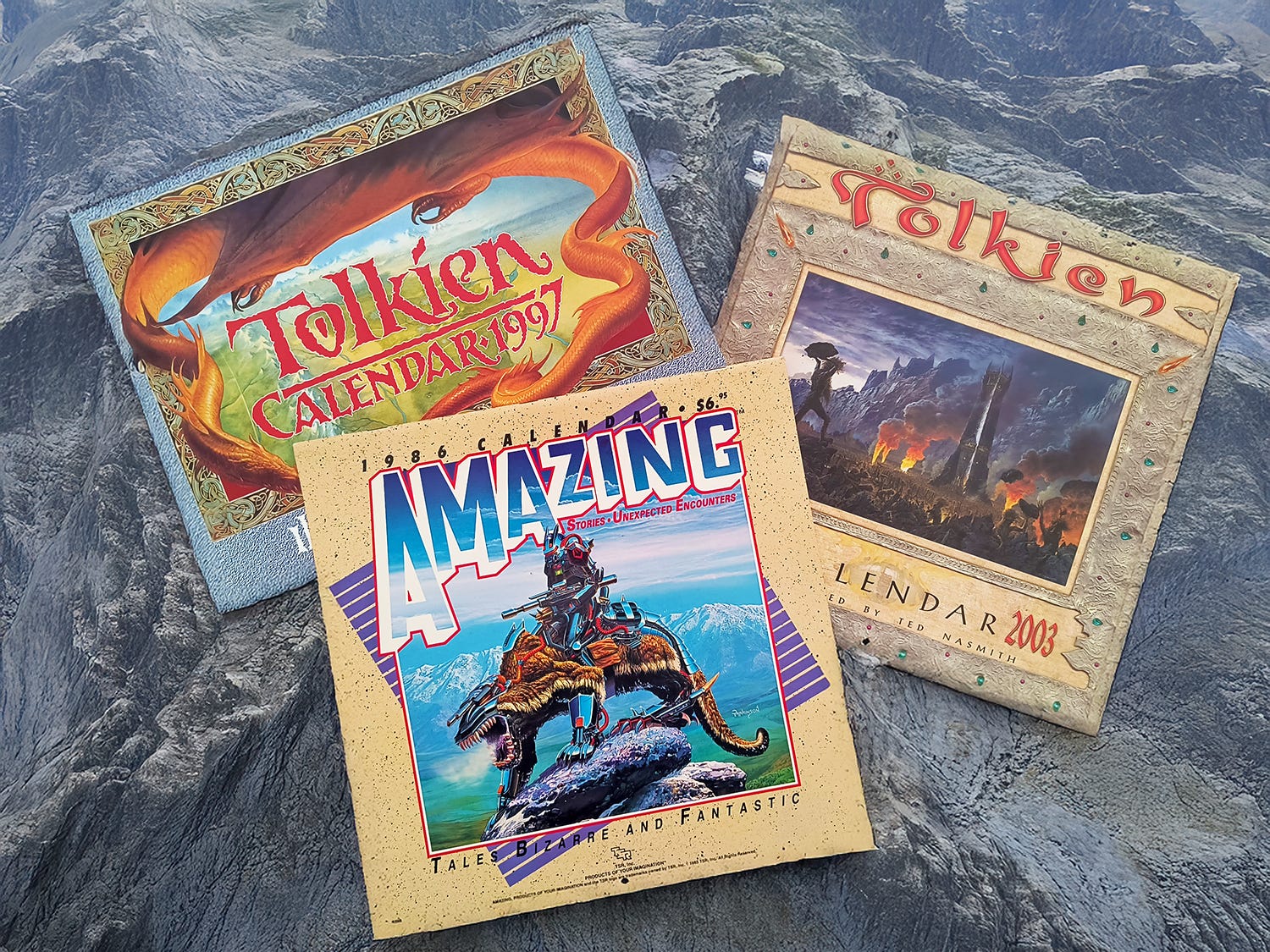 UNEARTHED Fantasy Calendars for 2025 - by J.Q. Graziano